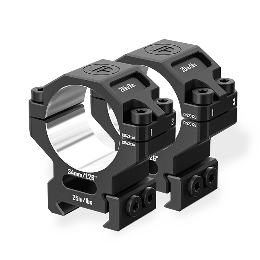 7075 Series Aluminum Scope Rings – Precision CNC Machined Mounts for ...