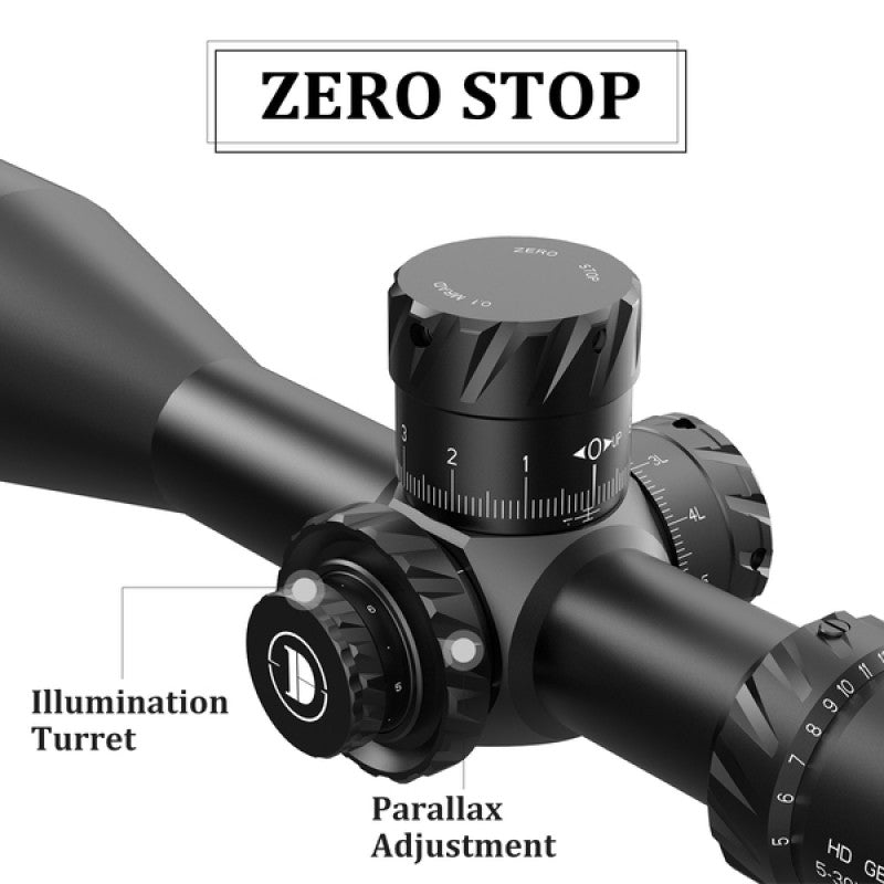 DISCOVERYOPT HD GEN II 5-30X56 SFIR FFP-Z-MRAD/MOA Diameter:34MM Optics ...