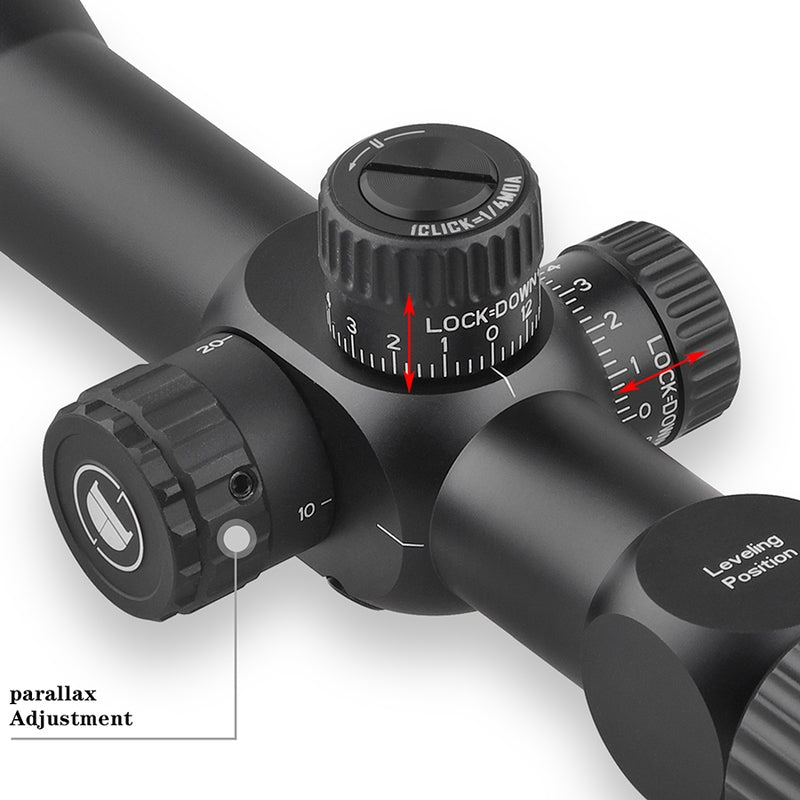 DISCOVERYOPT HT GEN II 6-24x44 FFP Rifle Scope | Budget Long Range ...